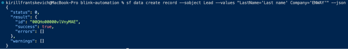 How To Create Objects During Salesforce Automation Testing Ui And Cli Methods Enway Consulting